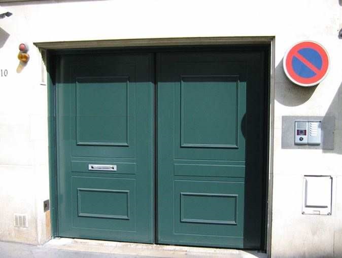 Porte de garage battante pour porte cochère - A2F
